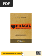 El Poder de la Vulnerabilidad de Brené Brown | PDF | Valor | Las emociones