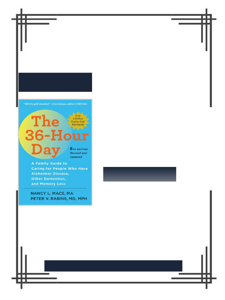 The 36 Hour Day 6th Edition Nancy L. Mace eBook fresh digital master ...