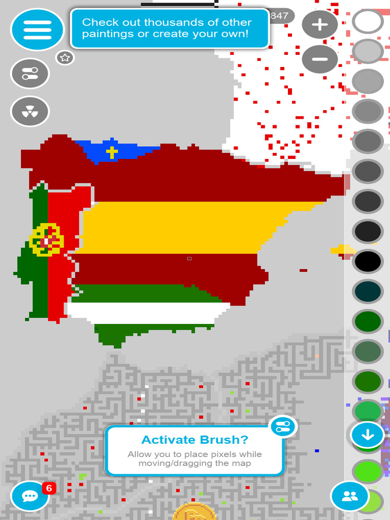 Pixels World War - Create Paintings and Place Pixels With Your Friends ...