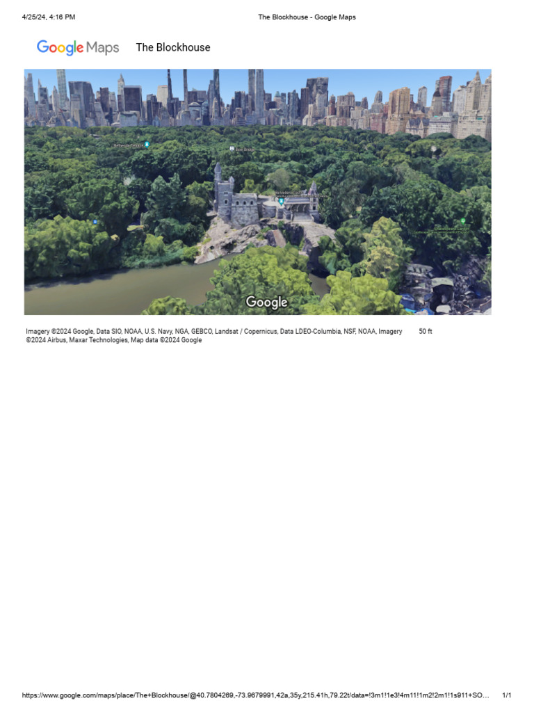 The Blockhouse - Google Maps | PDF