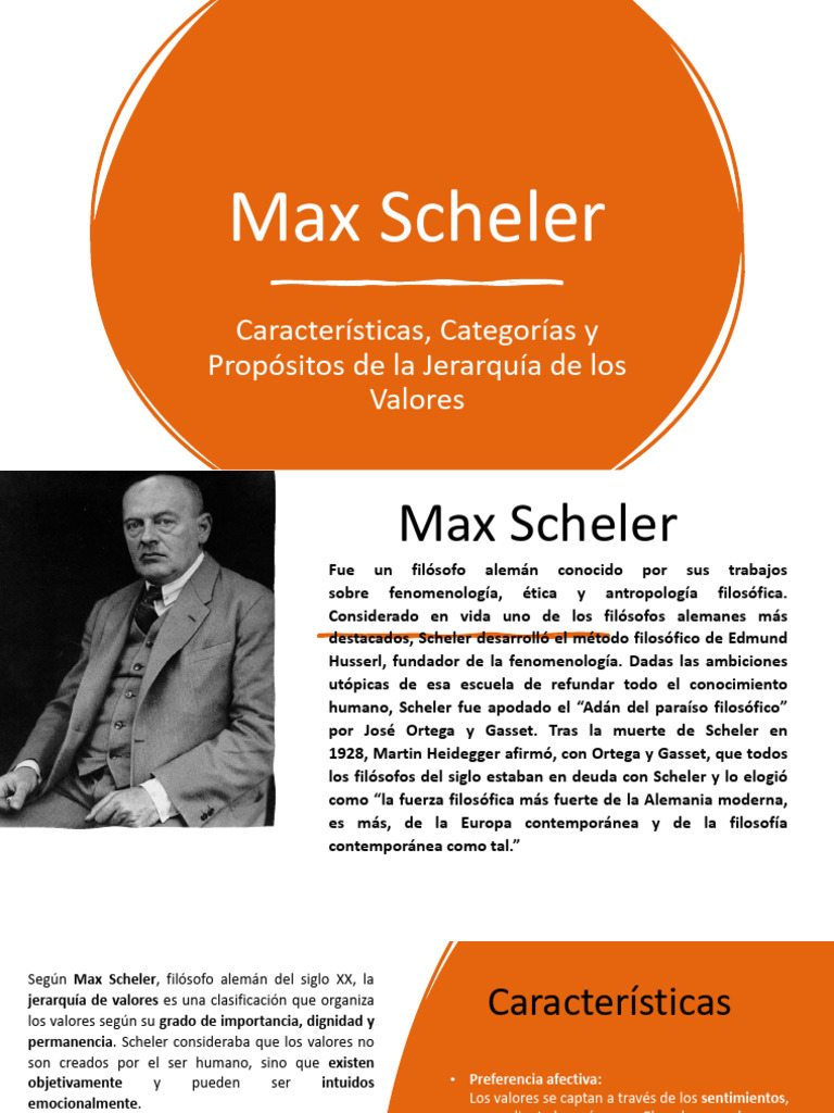 Max Scheler | PDF | Moralidad | Educación en artes liberales