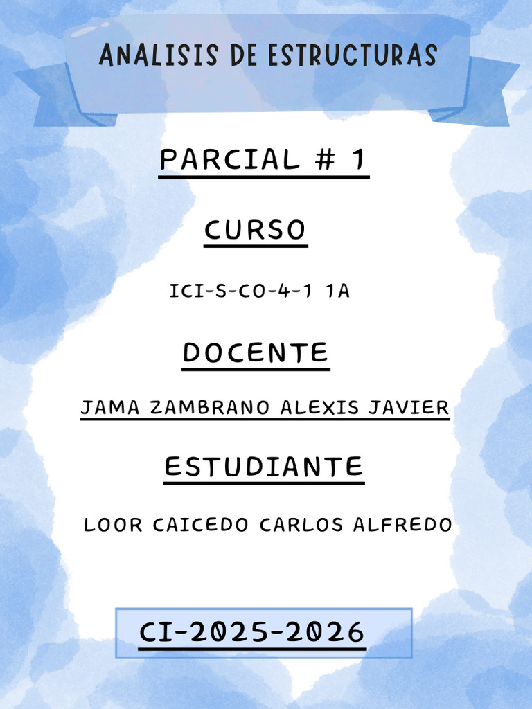 Analisis de Armadura - Carlos Loor | PDF