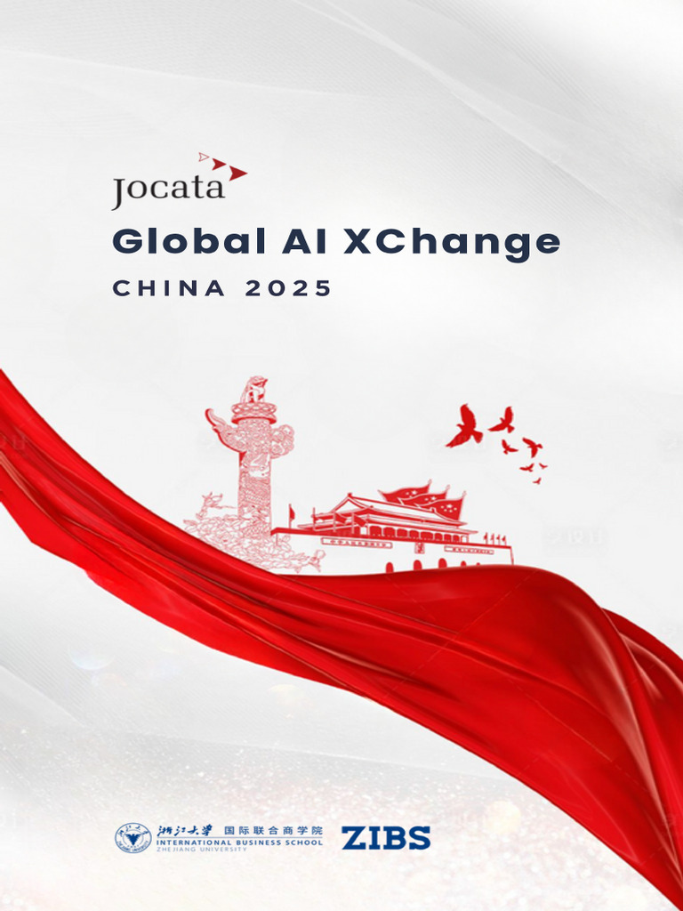 Jocata Global AI XChange-China 2025 - Booklet 1 | PDF