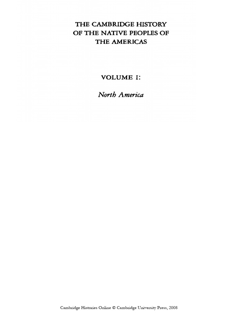 Bruce G. Trigger, Wilcomb E. Washburn-The Cambridge History of The ...