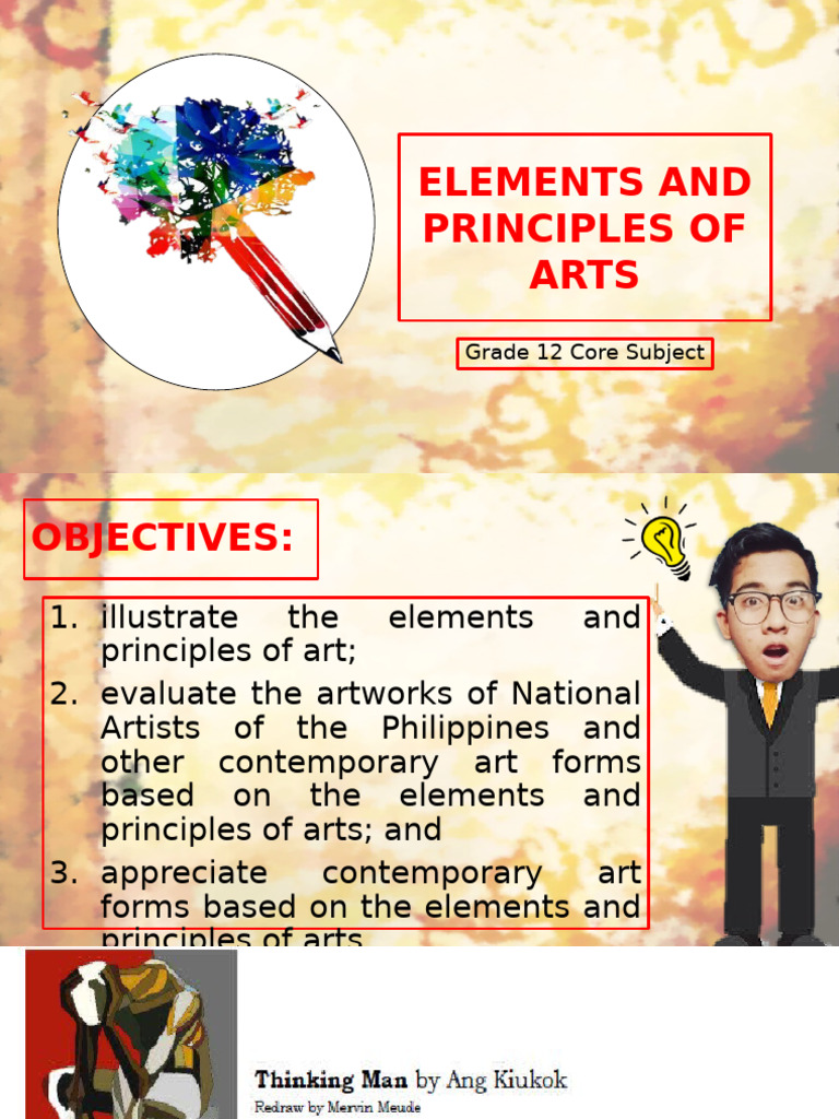 Elements and Principles of Arts Guide | PDF | Shape | Space