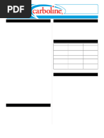Phenoline Tank Shield Data Sheet | PDF | Epoxy | Chemical Substances