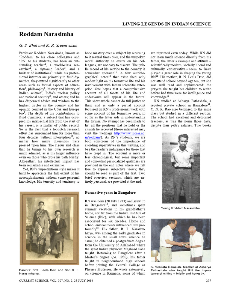 Legend of Indian Science | PDF | Science | Boundary Layer