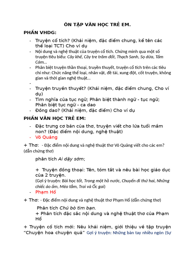 Van Hoc Treem | PDF