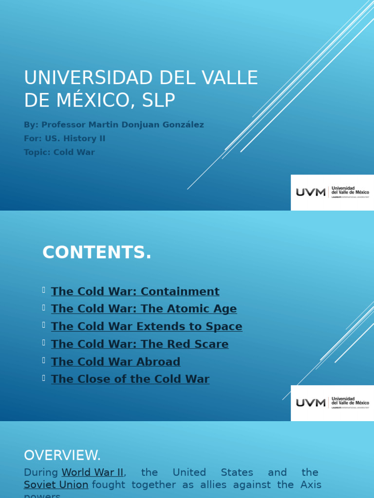 Cold War Overview and Key Events | PDF | Cold War | Containment