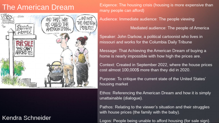 The American Dream: Housing Crisis Insights | PDF
