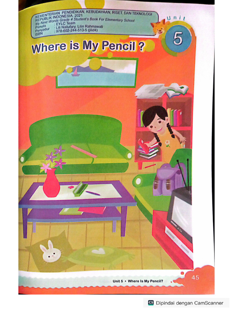 unit 5 where is my pencil | PDF