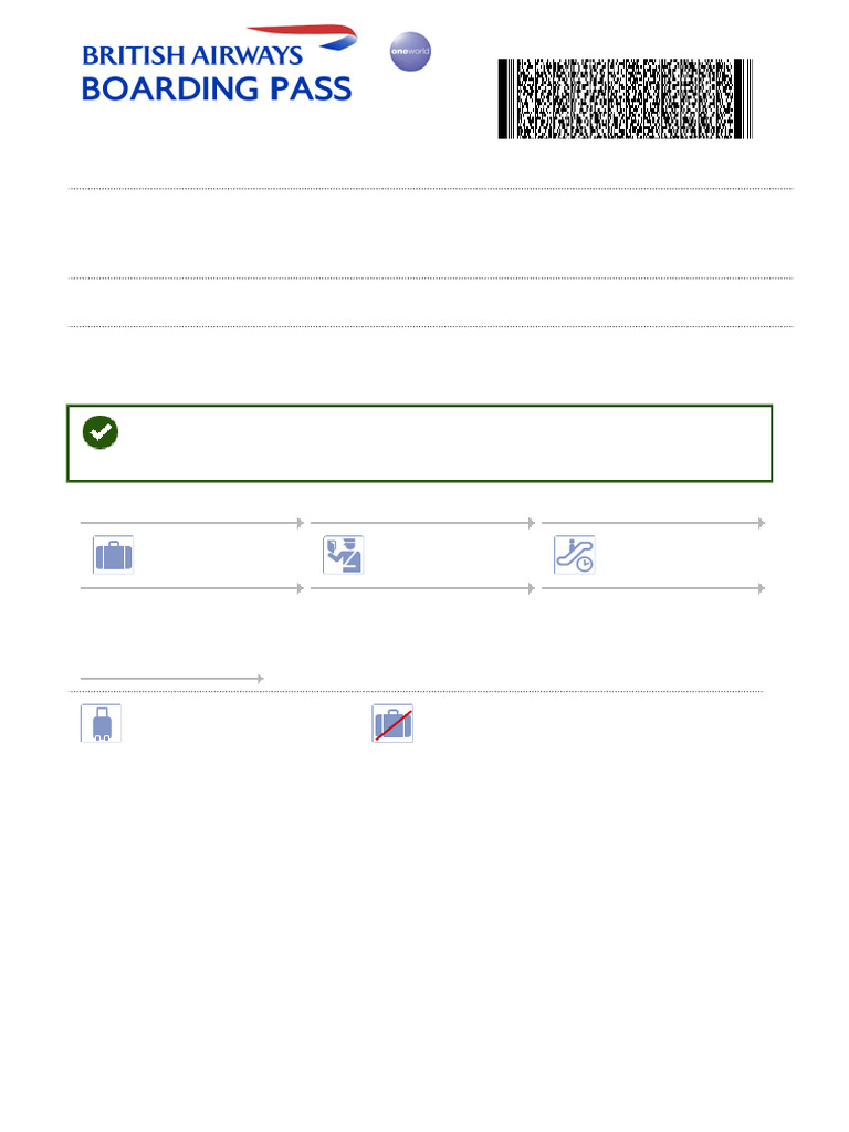 Boarding Pass BA0248 EZE GIG 163 | PDF