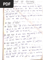 Vectors Class 11 Physics Notes | PDF