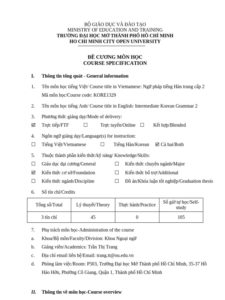 Ngu Phap Tieng Han Trung Cap 2 - 2023 | PDF