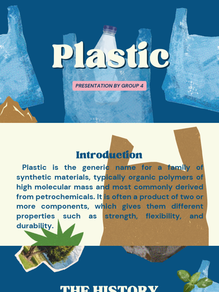 Plastic Properties, Impacts, and Uses Education Presentation in Blue ...