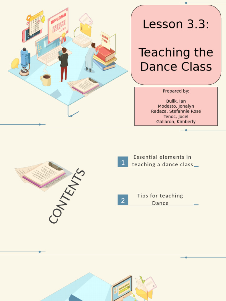Essential Tips for Teaching Dance Classes | PDF | Learning