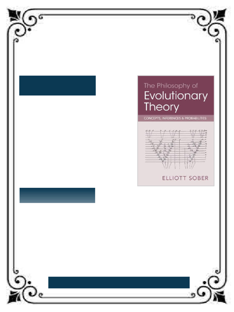 The Philosophy of Evolutionary Theory: Concepts, Inferences, and Probabilities 1st Edition ...