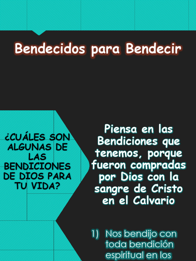 Bendiciones Espirituales en Cristo | PDF