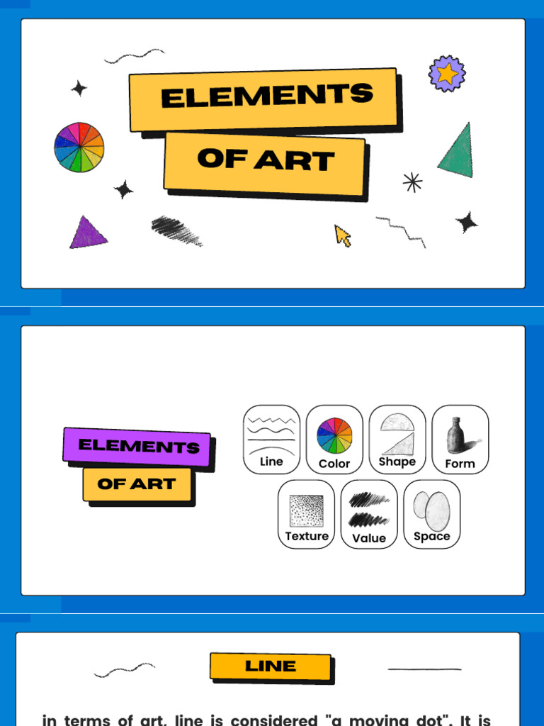 Elements-of-Visual-Art | PDF | Color | Shape