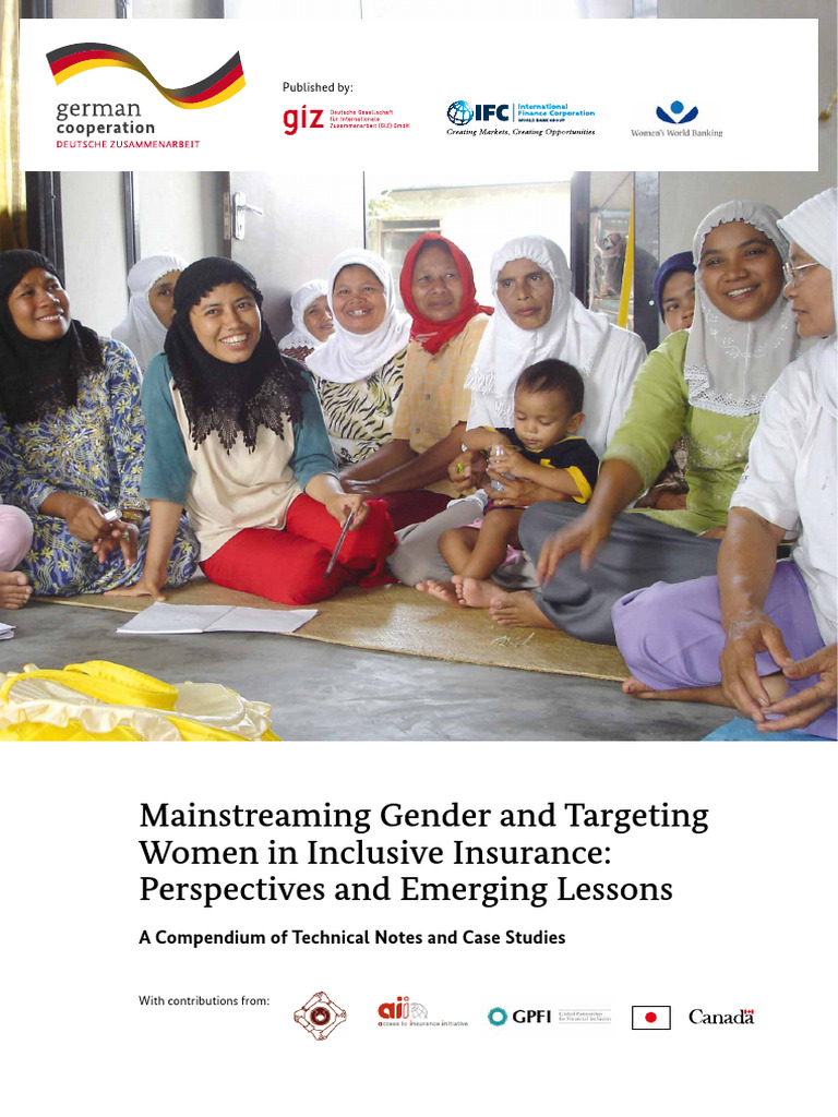 Mainstreaming Gender in Inclusive Insurance | PDF | Financial Inclusion ...