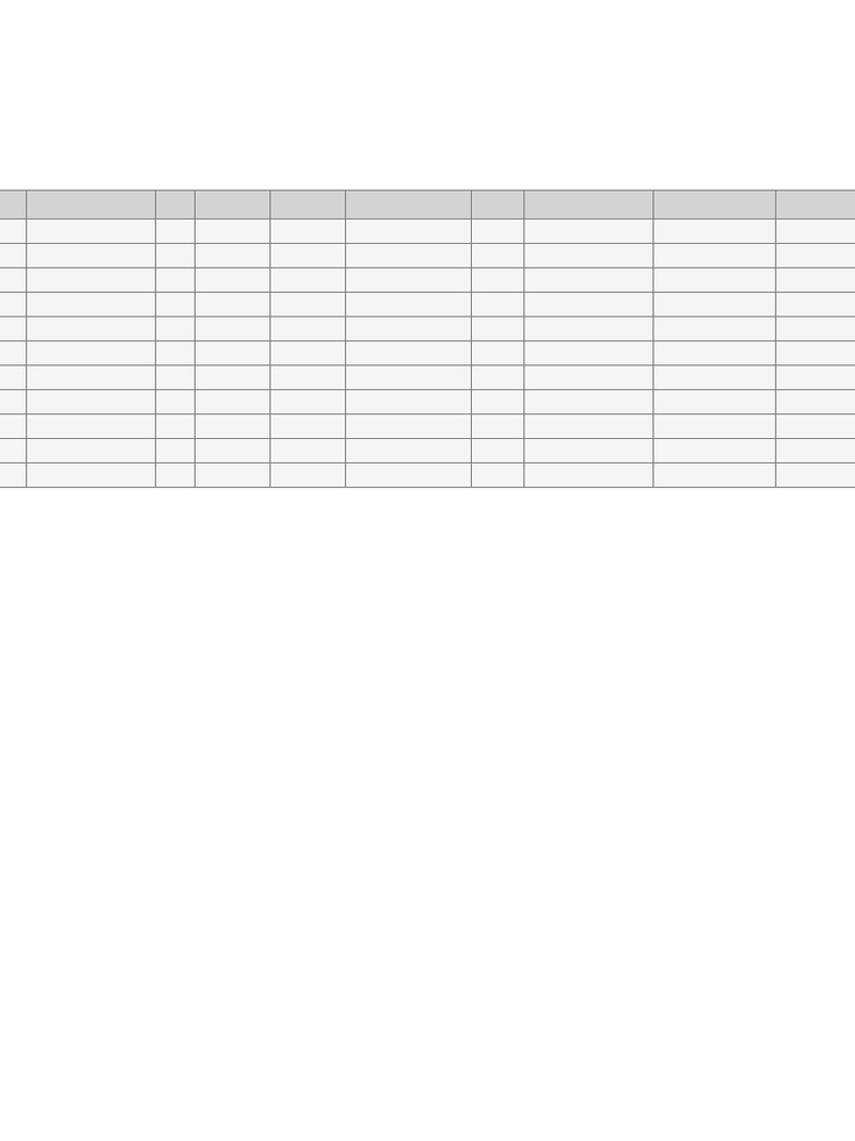 Tabel Log Fv 10baris | PDF