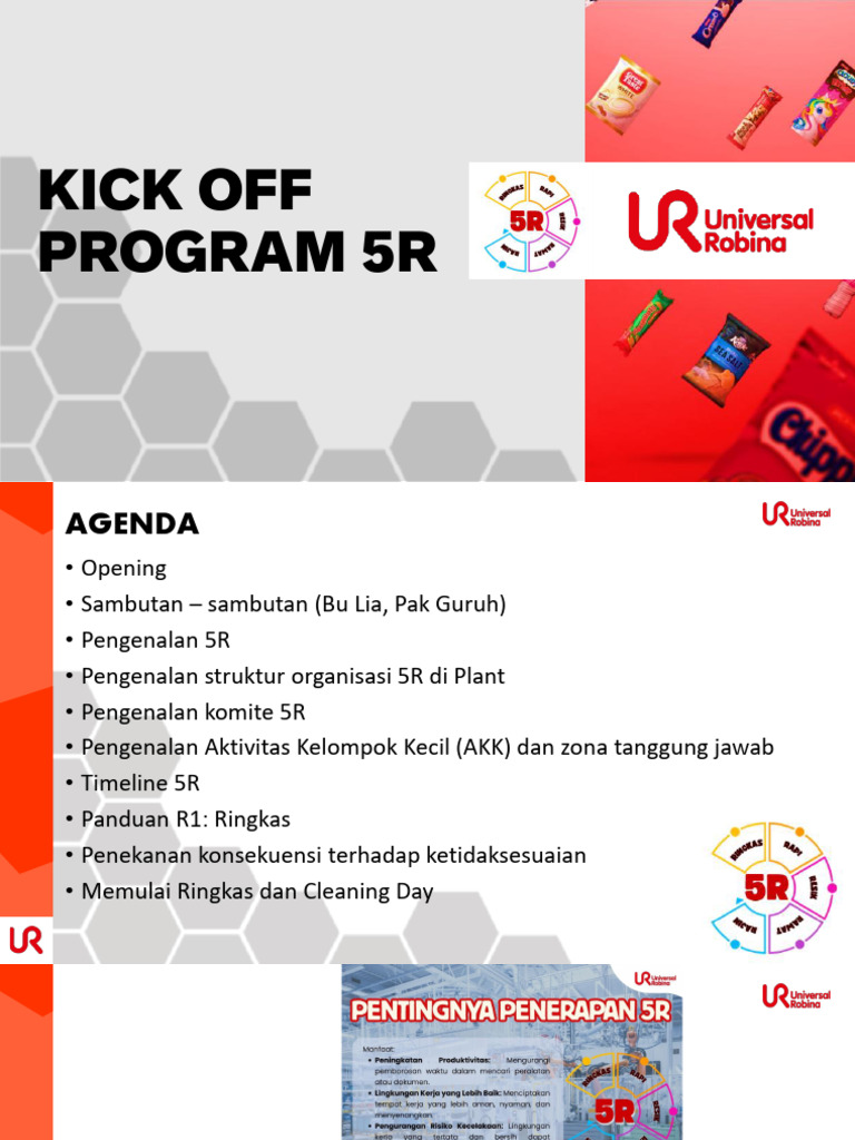Kick Off Program 5R di Plant | PDF