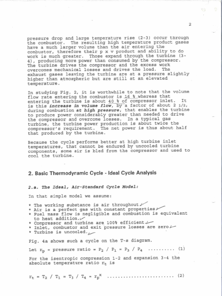 Basic Thermodynamic Cycle | PDF