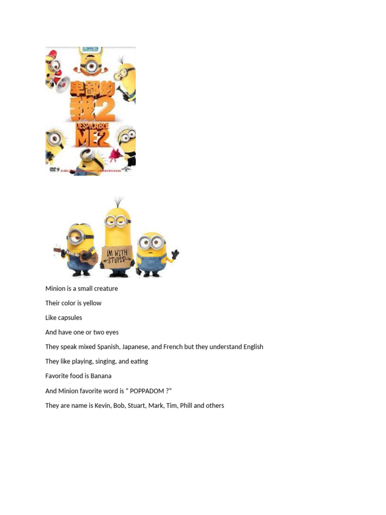 Minions | PDF