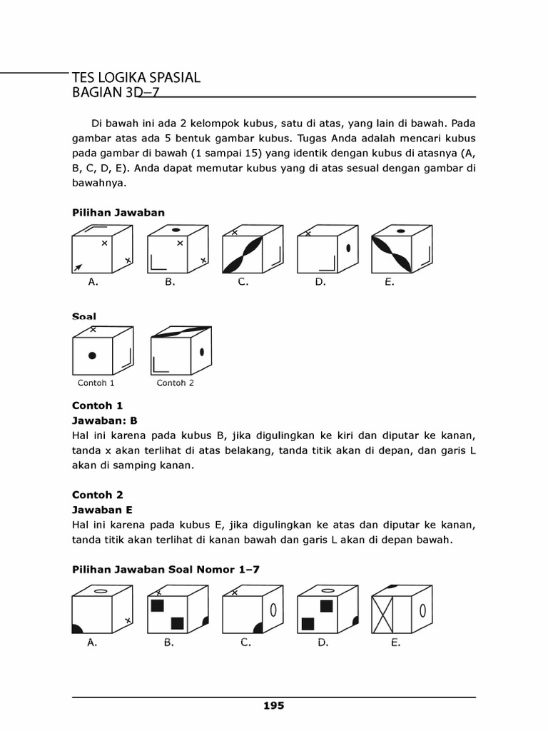 Kubus Logika Spasial | PDF