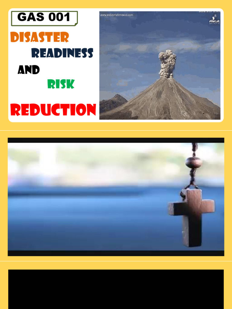 Lesson 1. Basic Concept of Disaster and Disaster Risk. | PDF | Natural ...