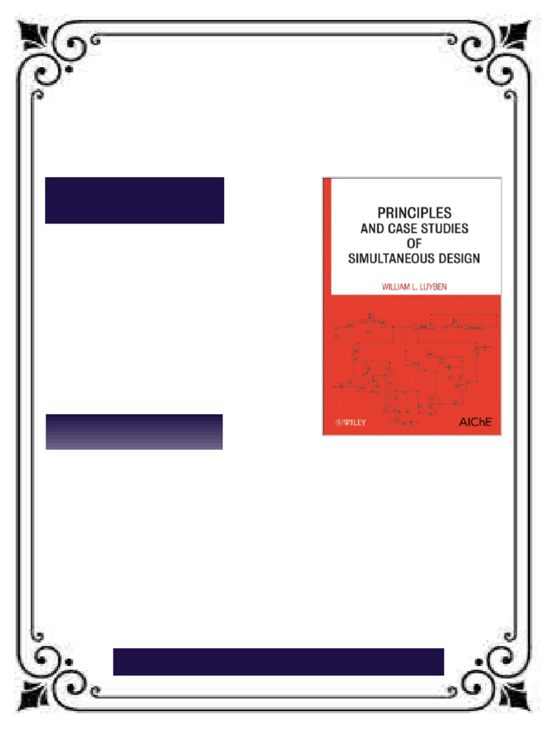 Principles and Case Studies of Simultaneous Design 1st Edition William ...
