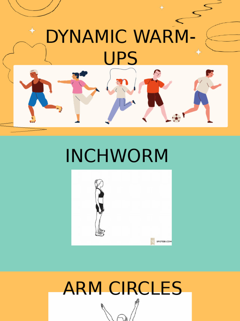 Dynamic Warm-Up Exercises Guide | PDF