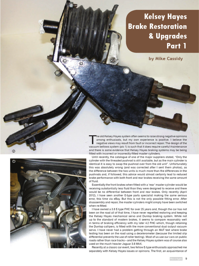 Kelsey Hayes Brake System Insights | PDF | Carburetor | Brake