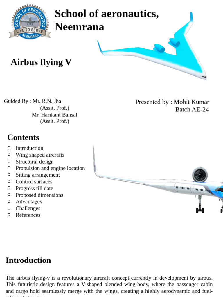 Airbus Flying V aircraft | PDF | Flight Control Surfaces | Aircraft