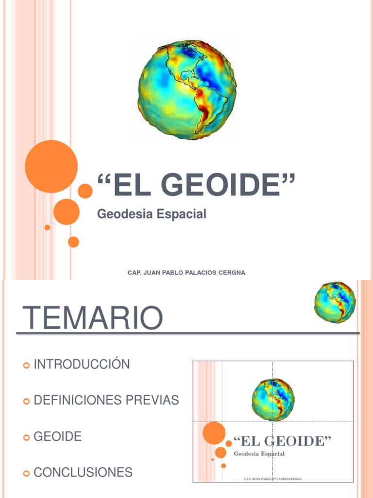 GEOIDE | PDF