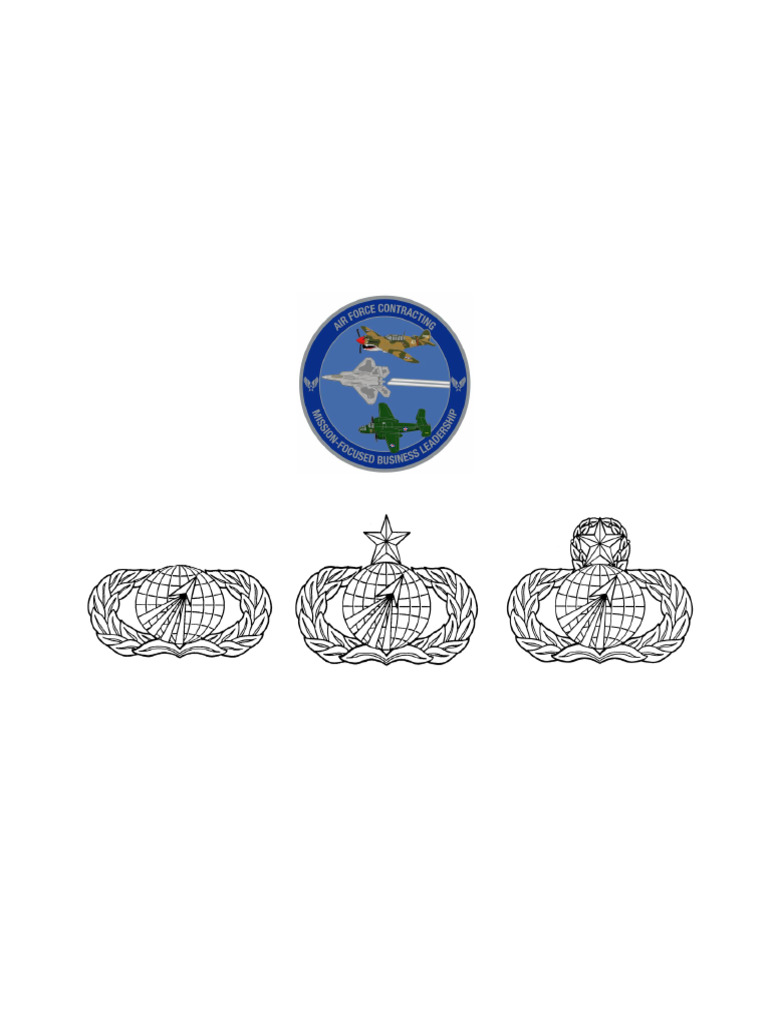 Air Force Contracting Training Plan | PDF | Non Commissioned Officer ...