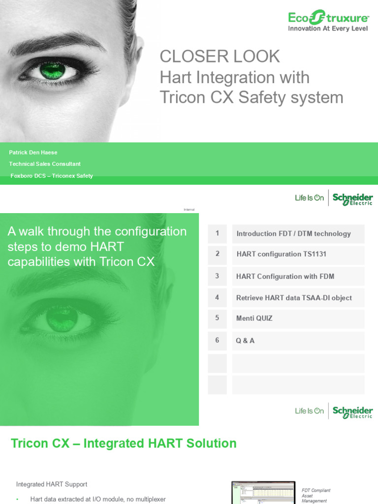 HART Configuration for Tricon CX System | PDF | Interface (Computing ...