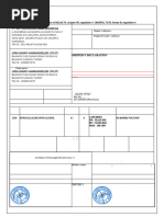 VGM Declaration Form Template | PDF