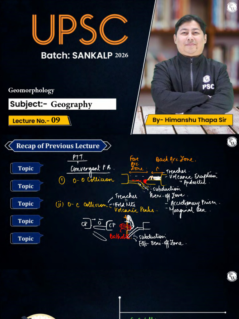 Geomorphology 09 - Class Notes | PDF