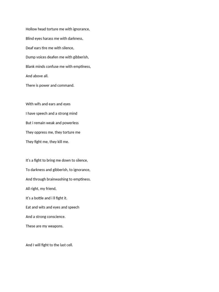 Exploring Themes in Poetry and Language | PDF
