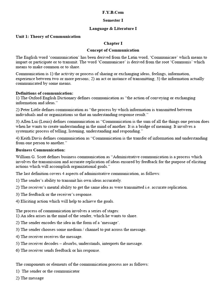 Notes and Practice Questions | PDF | Communication | Telephone