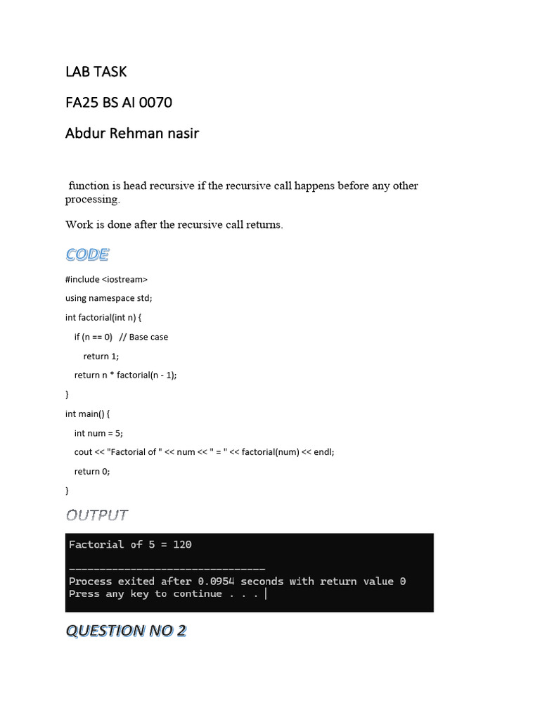 Fa25-BSAI-0070 | PDF