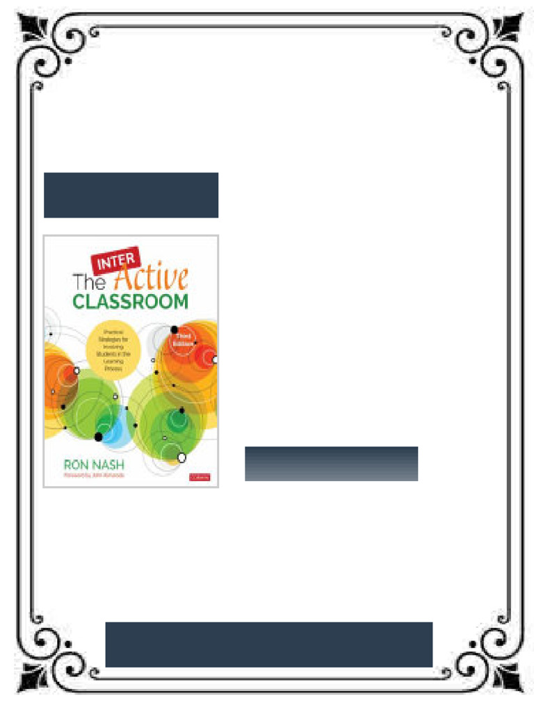 The InterActive Classroom Practical Strategies for Involving Students ...