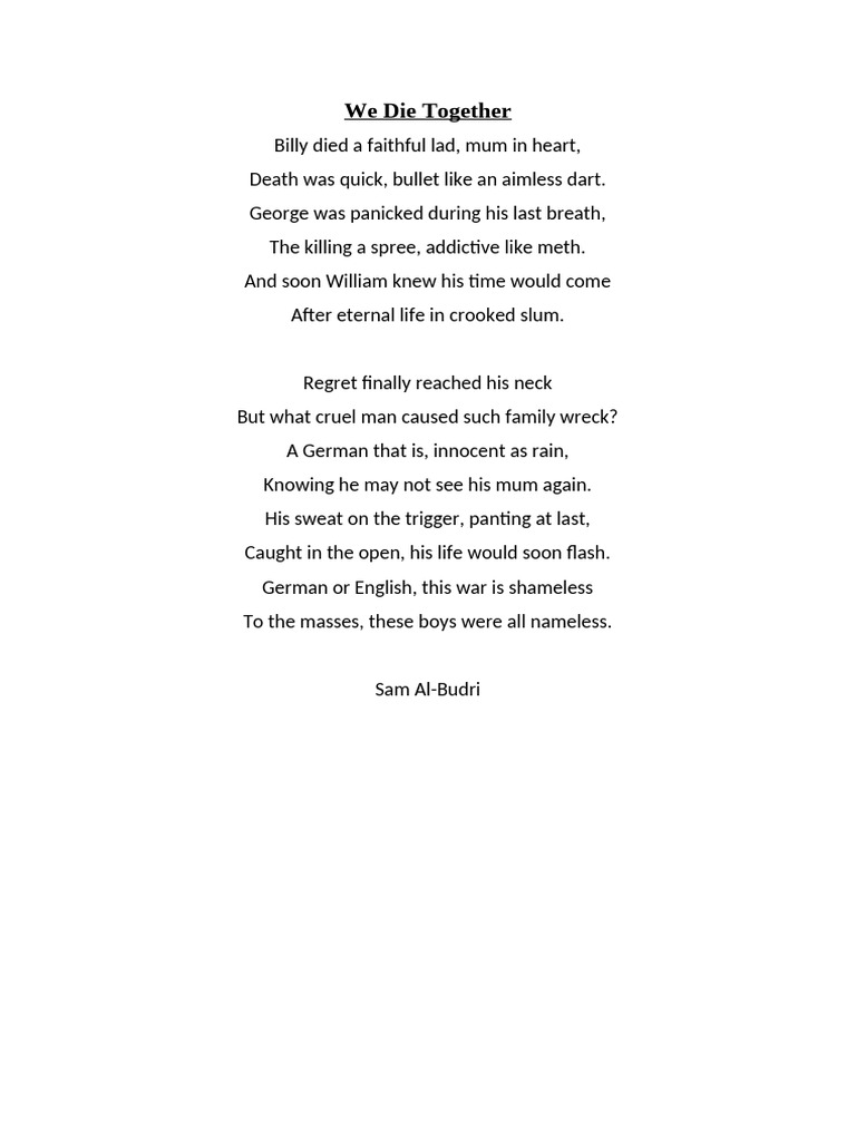 We Die Together | PDF