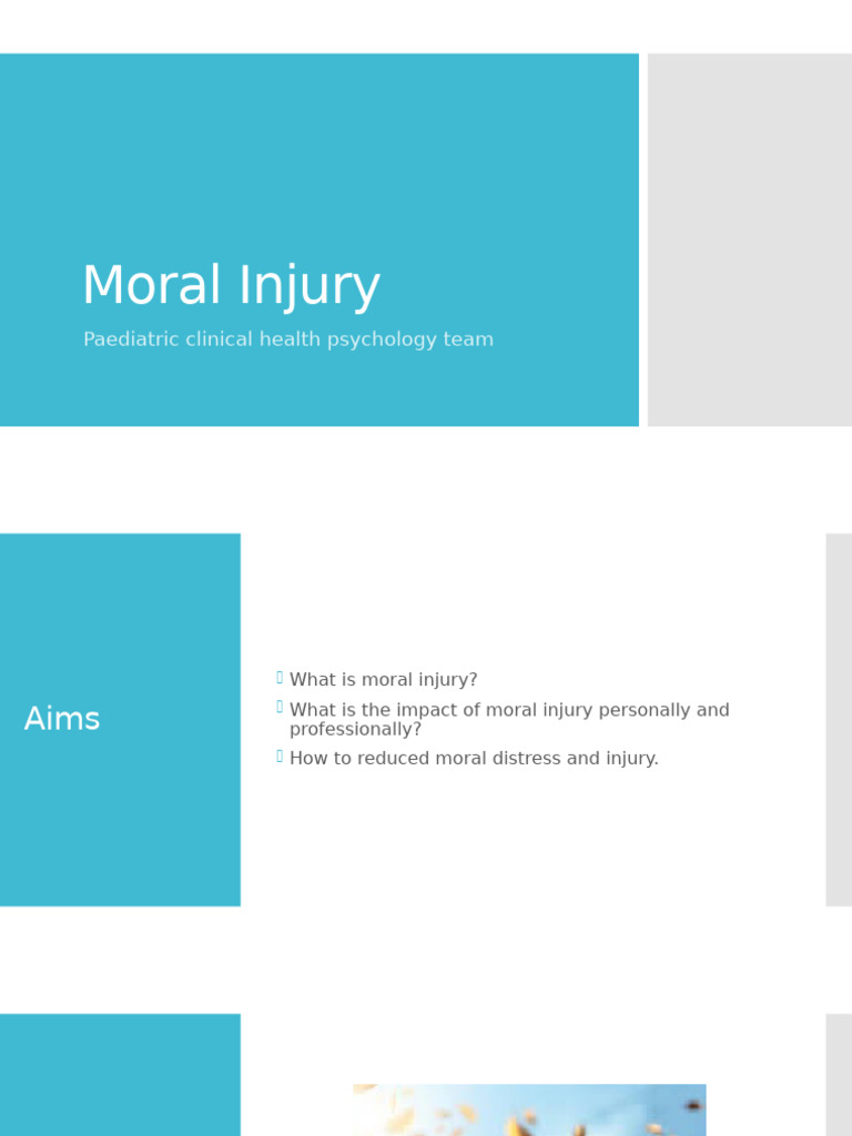 Moral Injury | PDF | Empathy | Mental Health