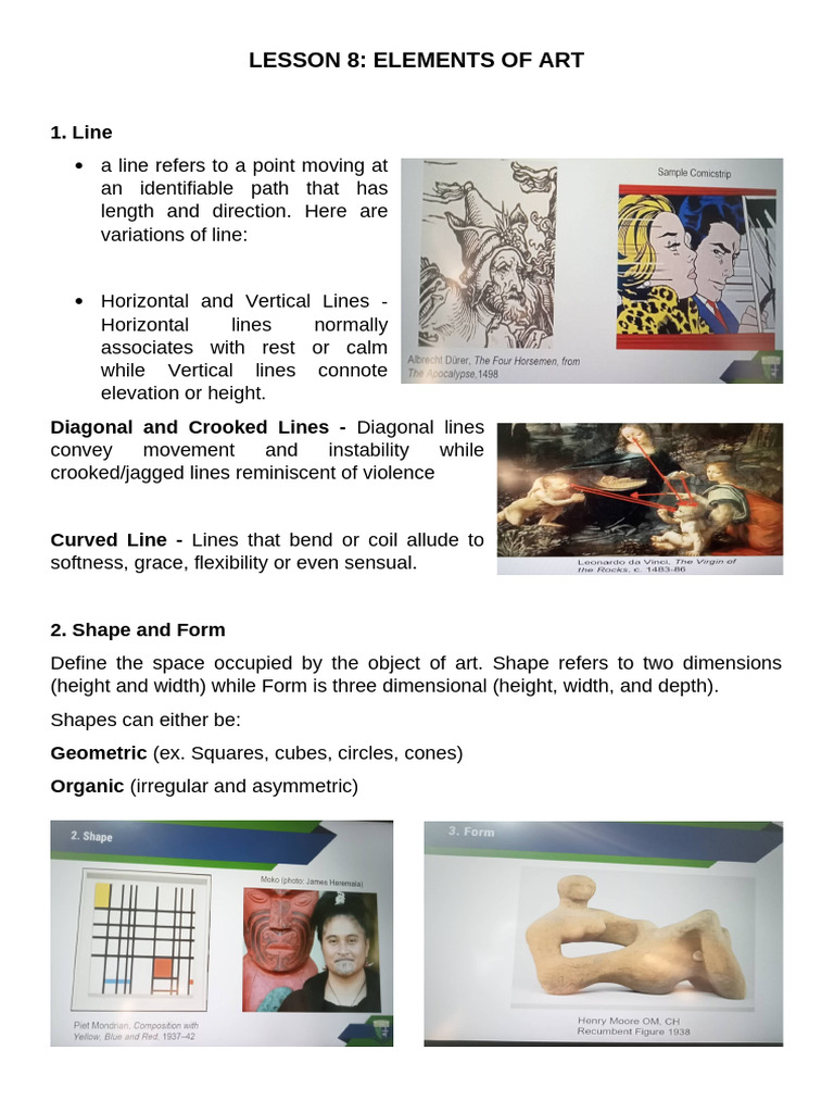 Understanding Elements of Art | PDF