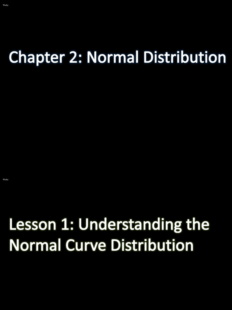 Understanding Normal Distribution Basics | PDF | Normal Distribution ...