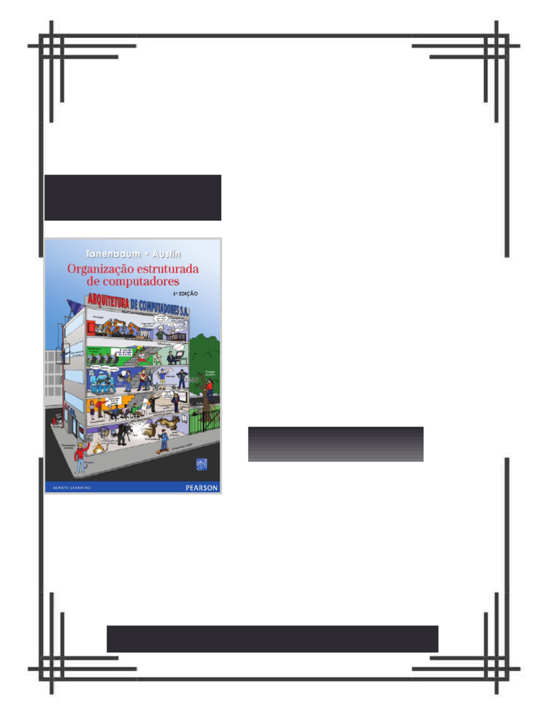 Organização estruturada de computadores 6th Edition Andrew S. Tanenbaum ...