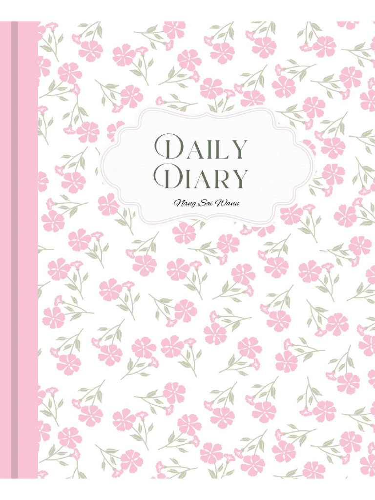 My Daily Routine Diary | PDF
