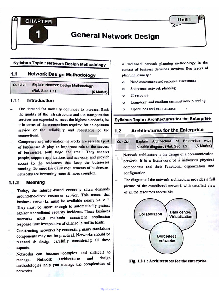 1-General Network Design (E-next.in) (1) | PDF